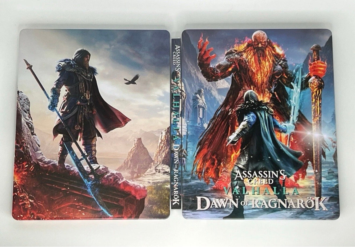 Assassin's Creed Valhalla Custom Made G2 Steelbook Case PS5/PS4/Xbox ...